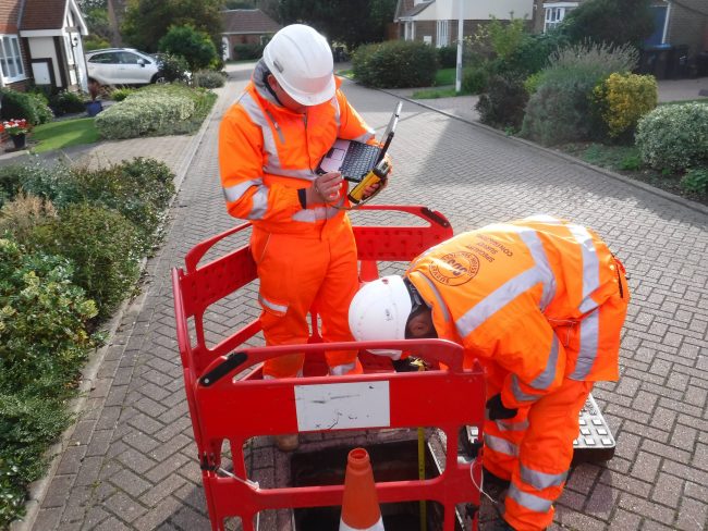 GPR PAS-128 Below Ground Utility Tracing in Kent - Survey Design ...